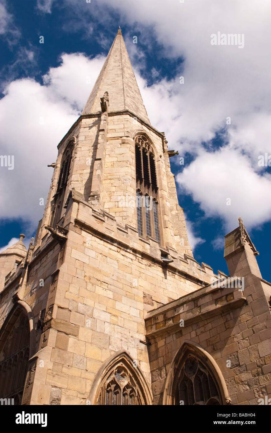 English churches spires hi-res stock photography and images - Alamy