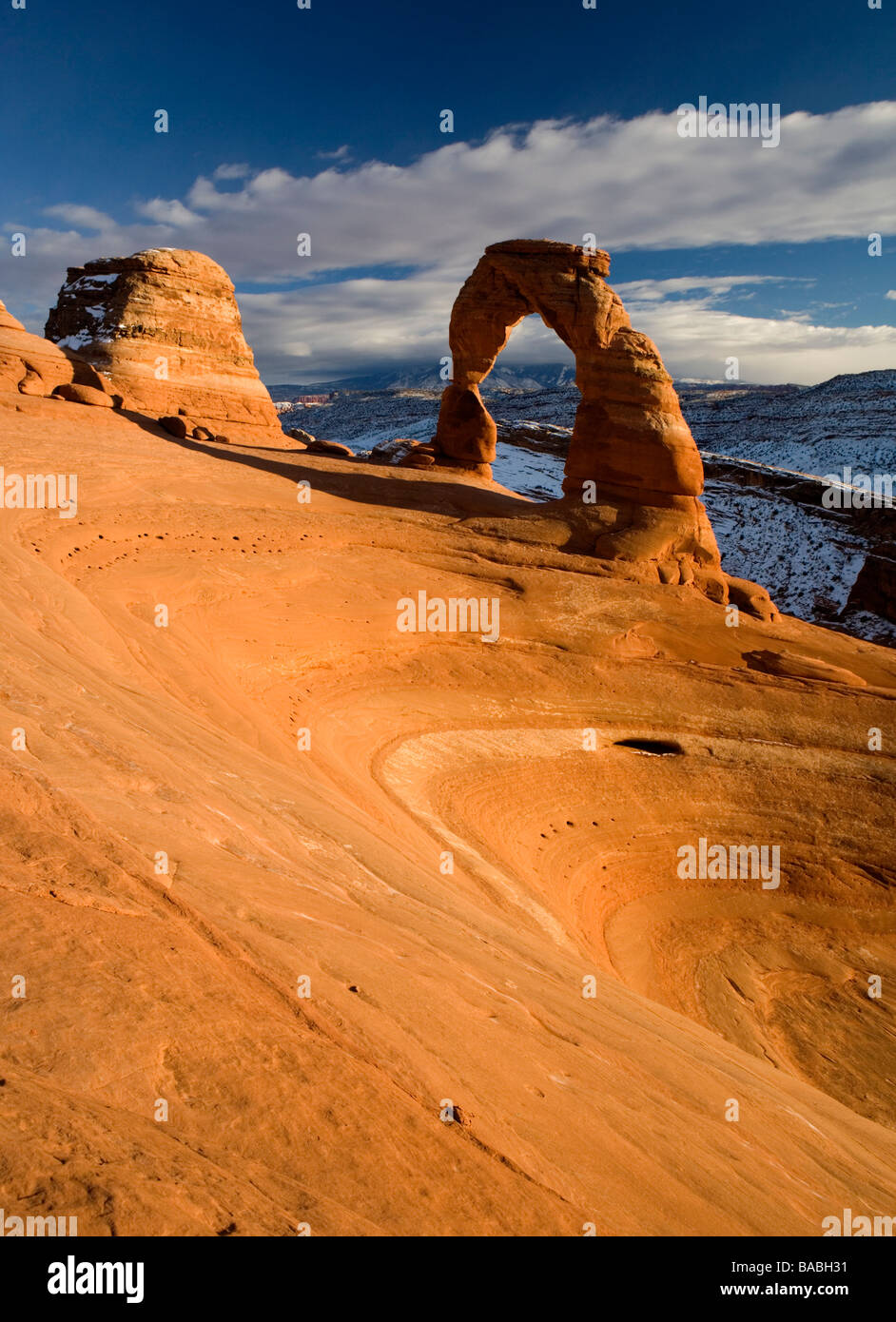 Sunset at arches national park hi-res stock photography and images - Alamy