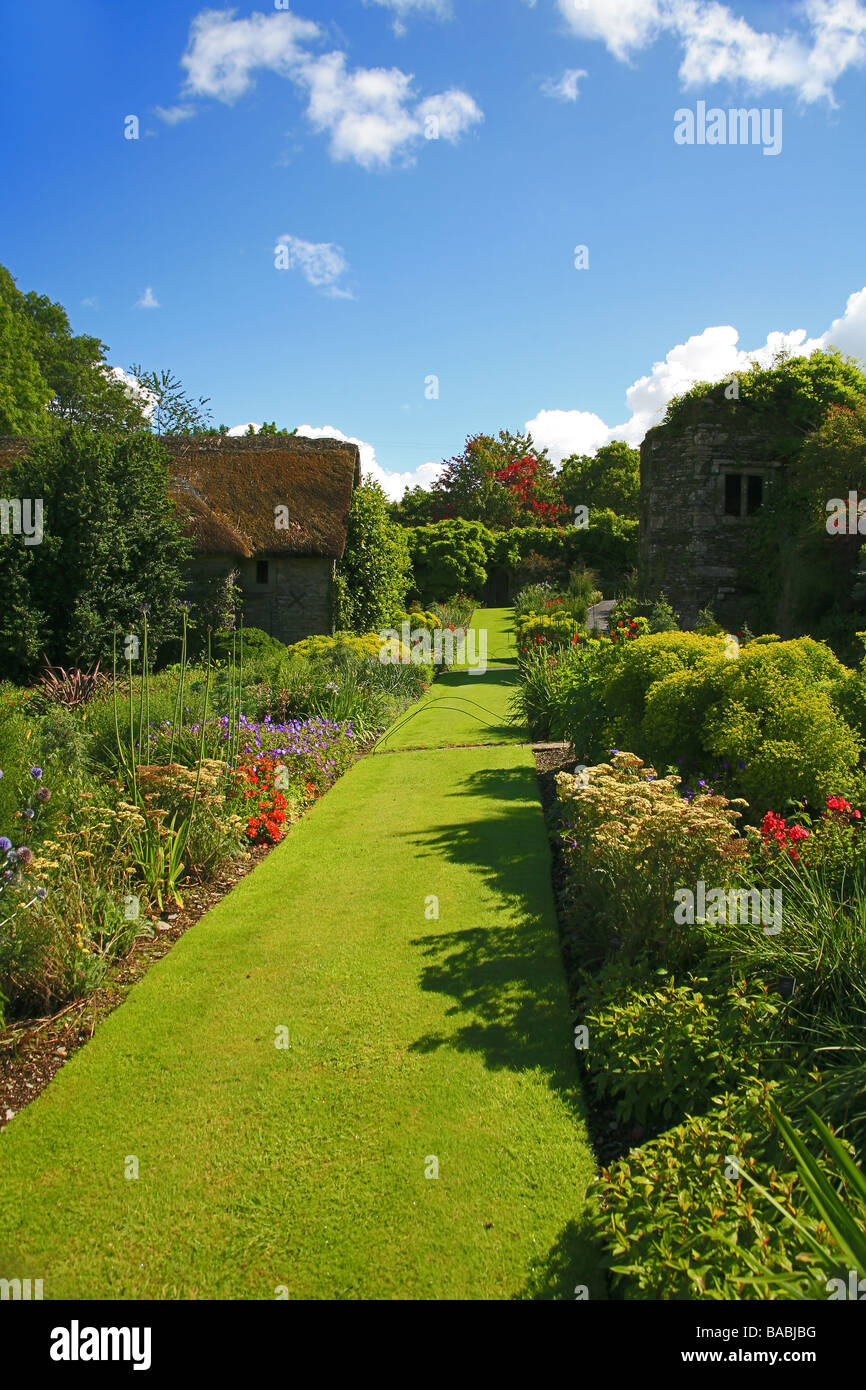 The Garden House at Buckland Monachorum, Devon, England, UK Stock Photo ...