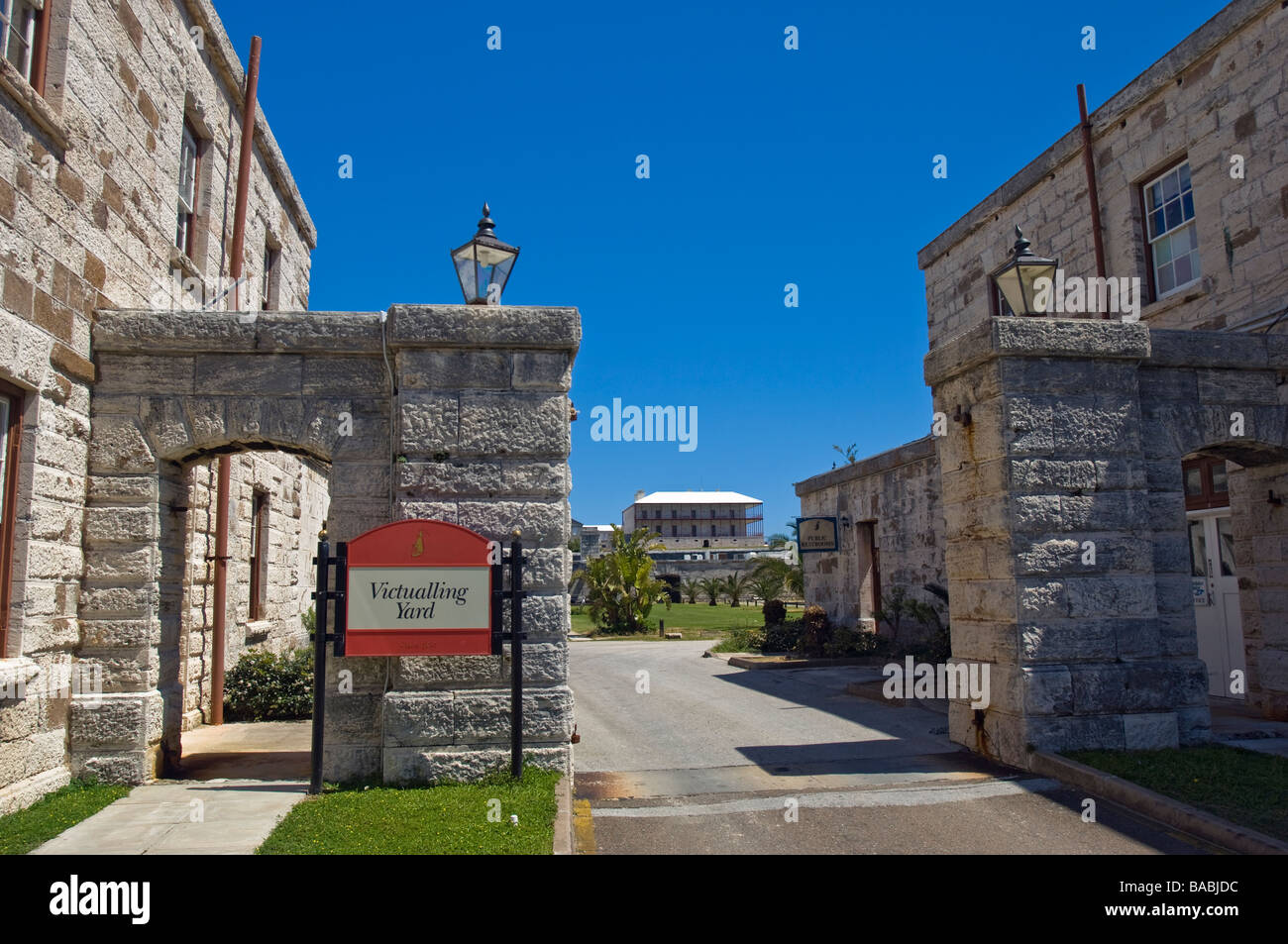 Entrance to the the Victualling Yard and view of the Commissioner's ...