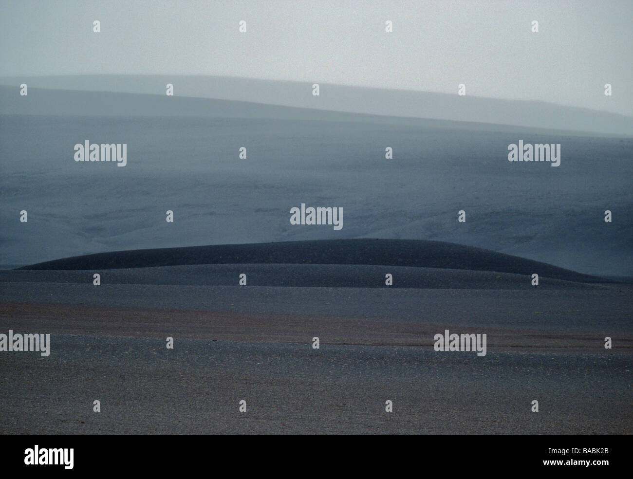 Mist over sand Stock Photo - Alamy