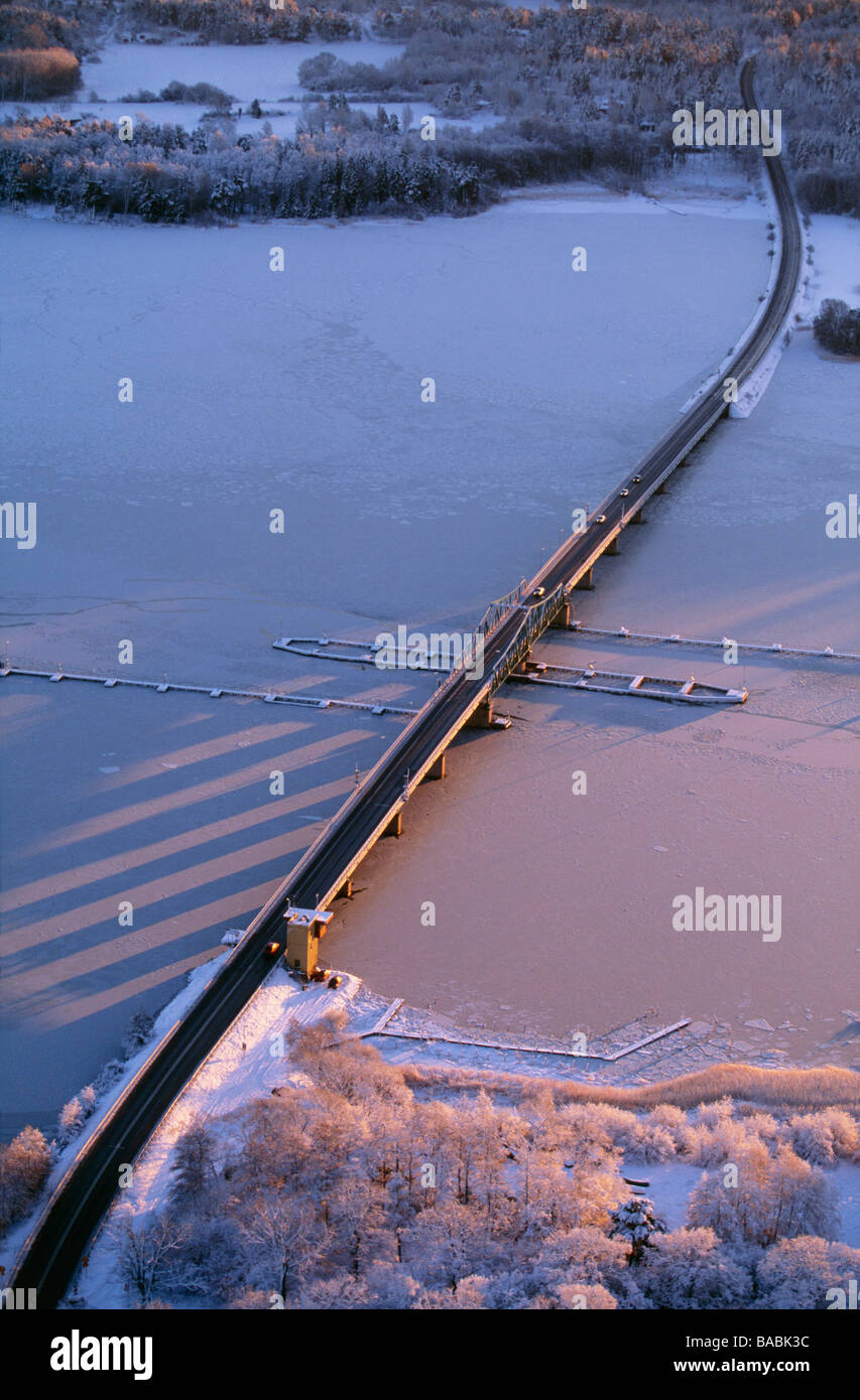 Bridge over river Stock Photo - Alamy
