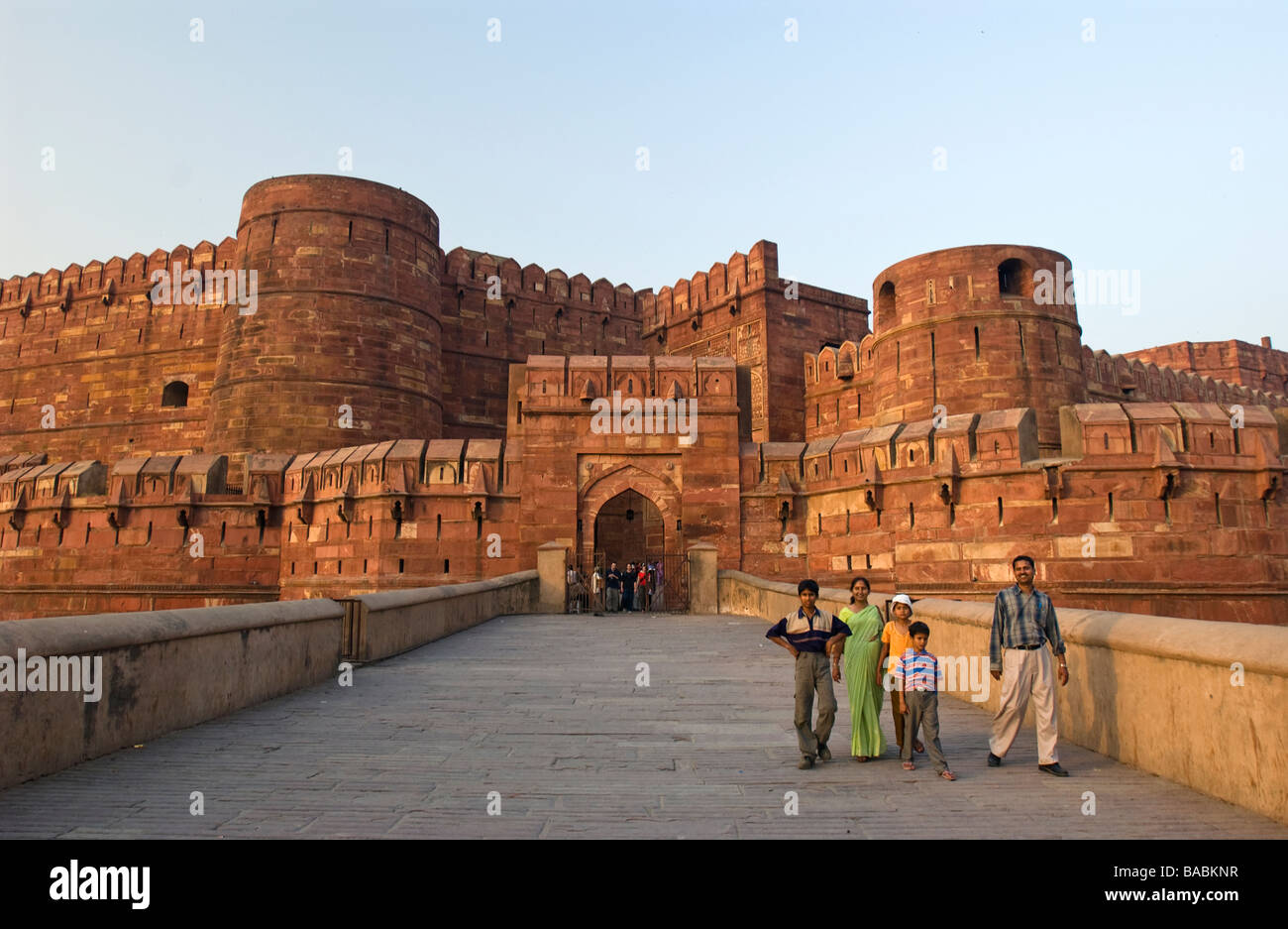 The Main Gate to the Agra Fort Complex or the Red Fort of Agra, India ...