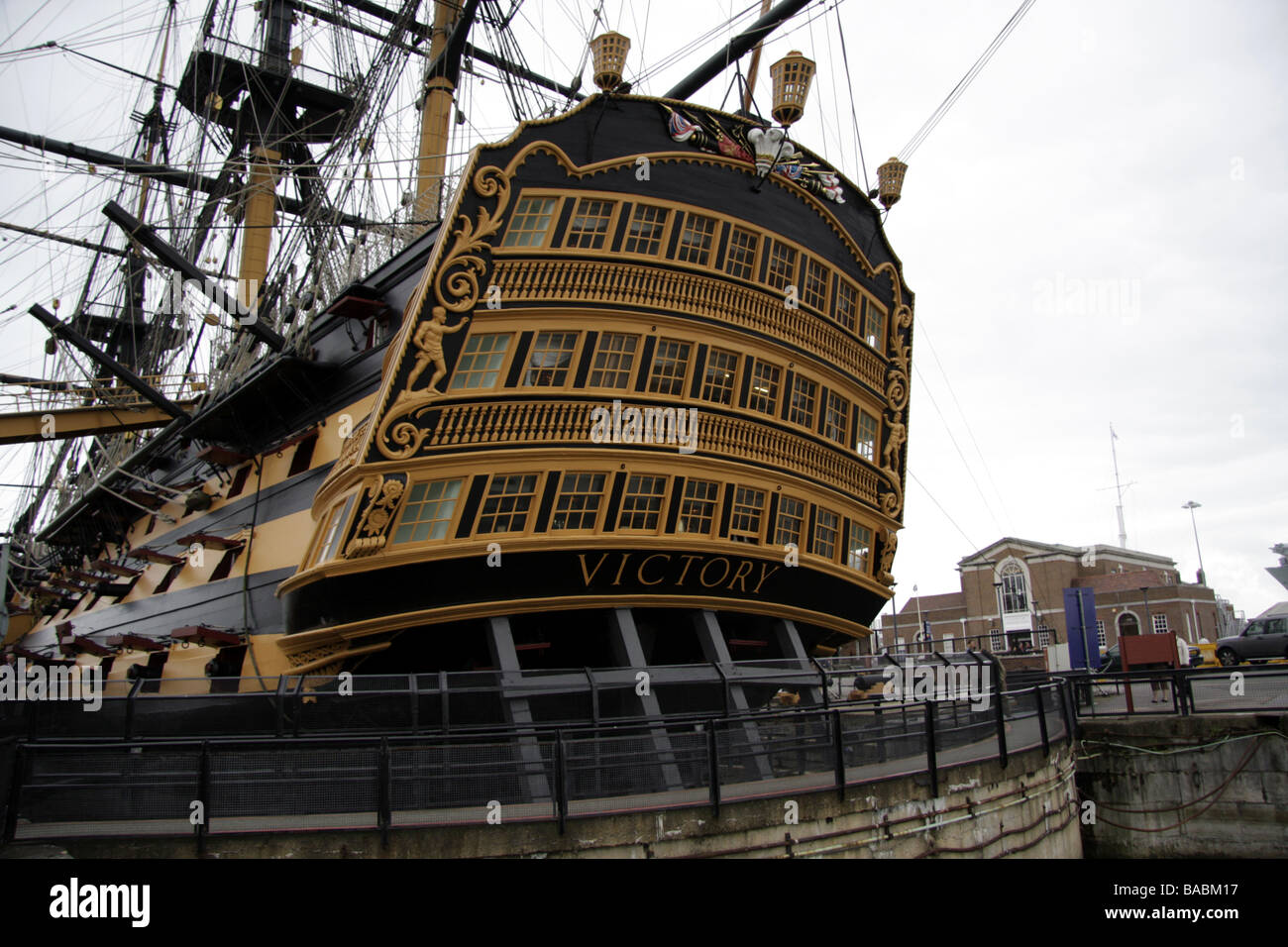Stern hms victory hi-res stock photography and images - Alamy