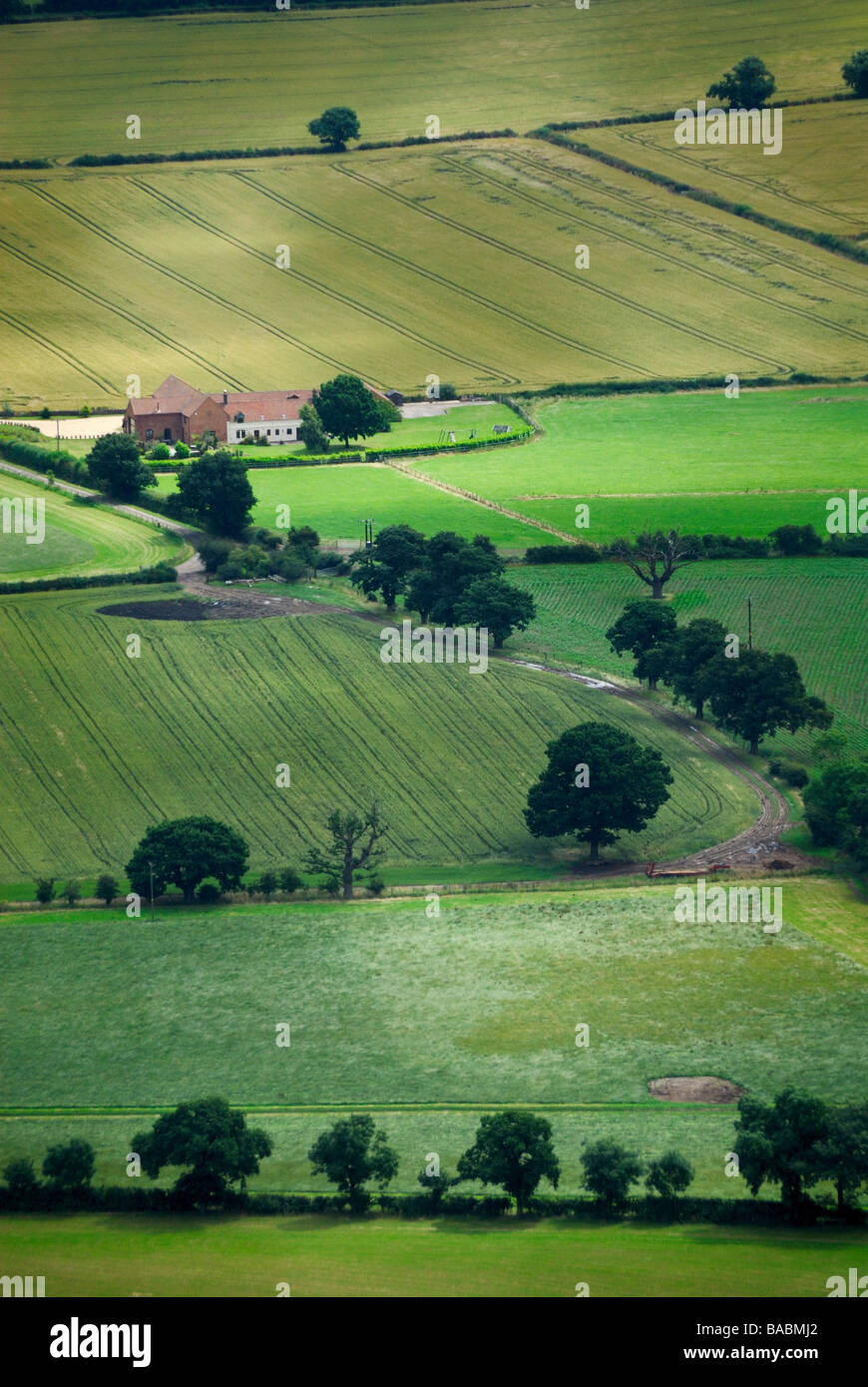 Malvern Hills landscape Stock Photo - Alamy