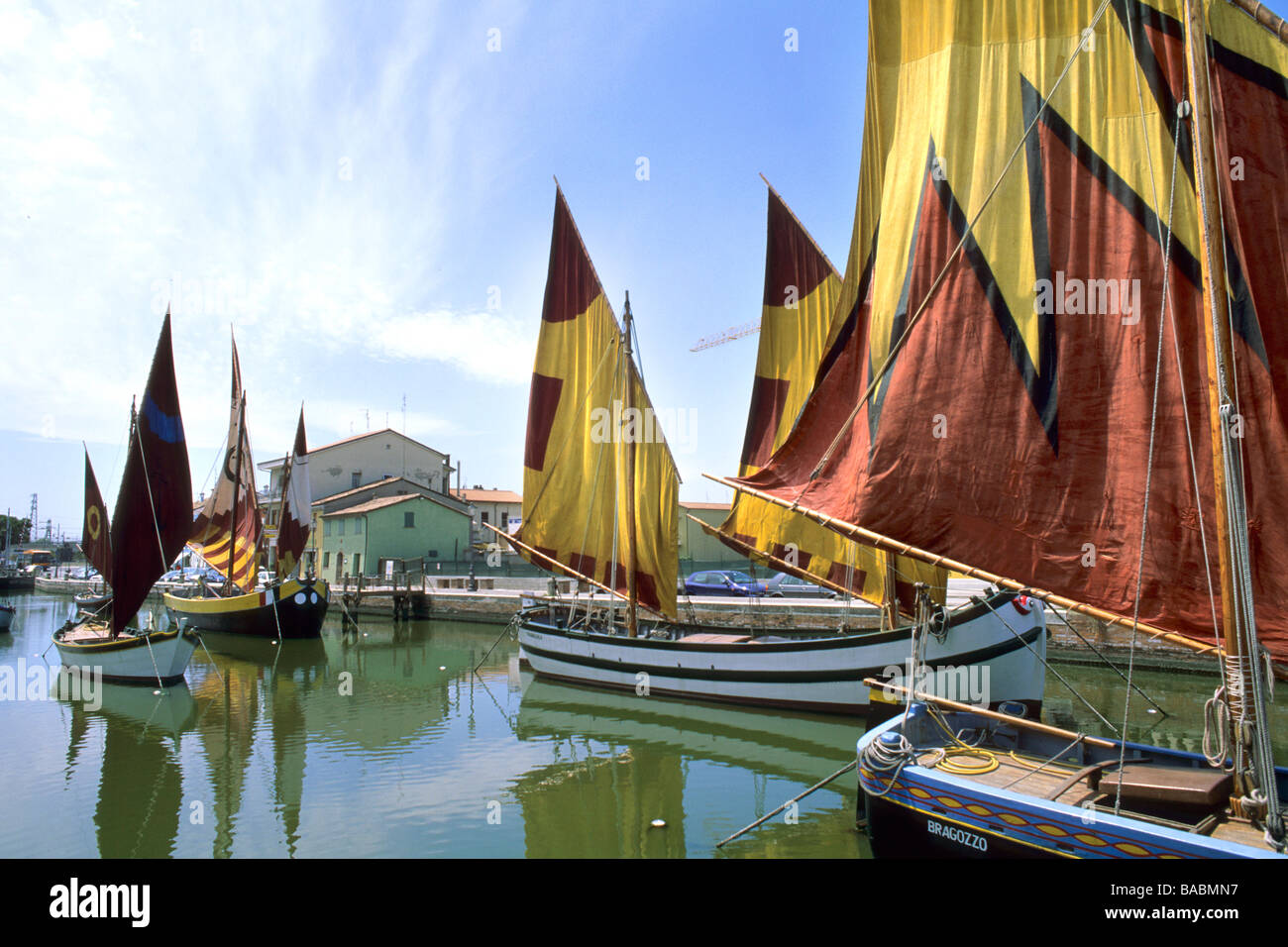 Rimini port canal hi-res stock photography and images - Alamy