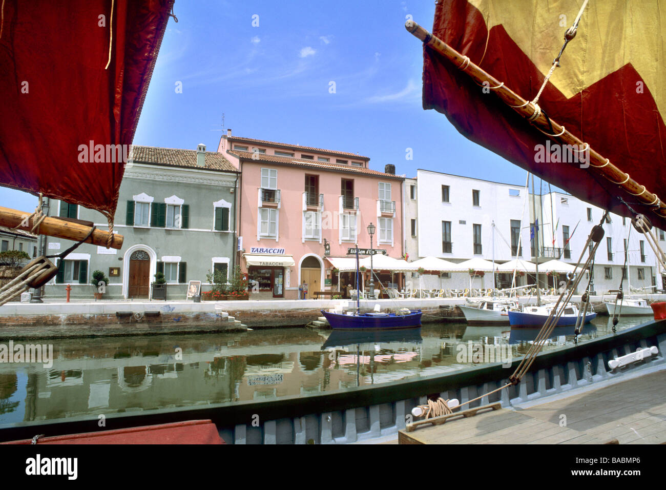 Rimini port canal hi-res stock photography and images - Alamy