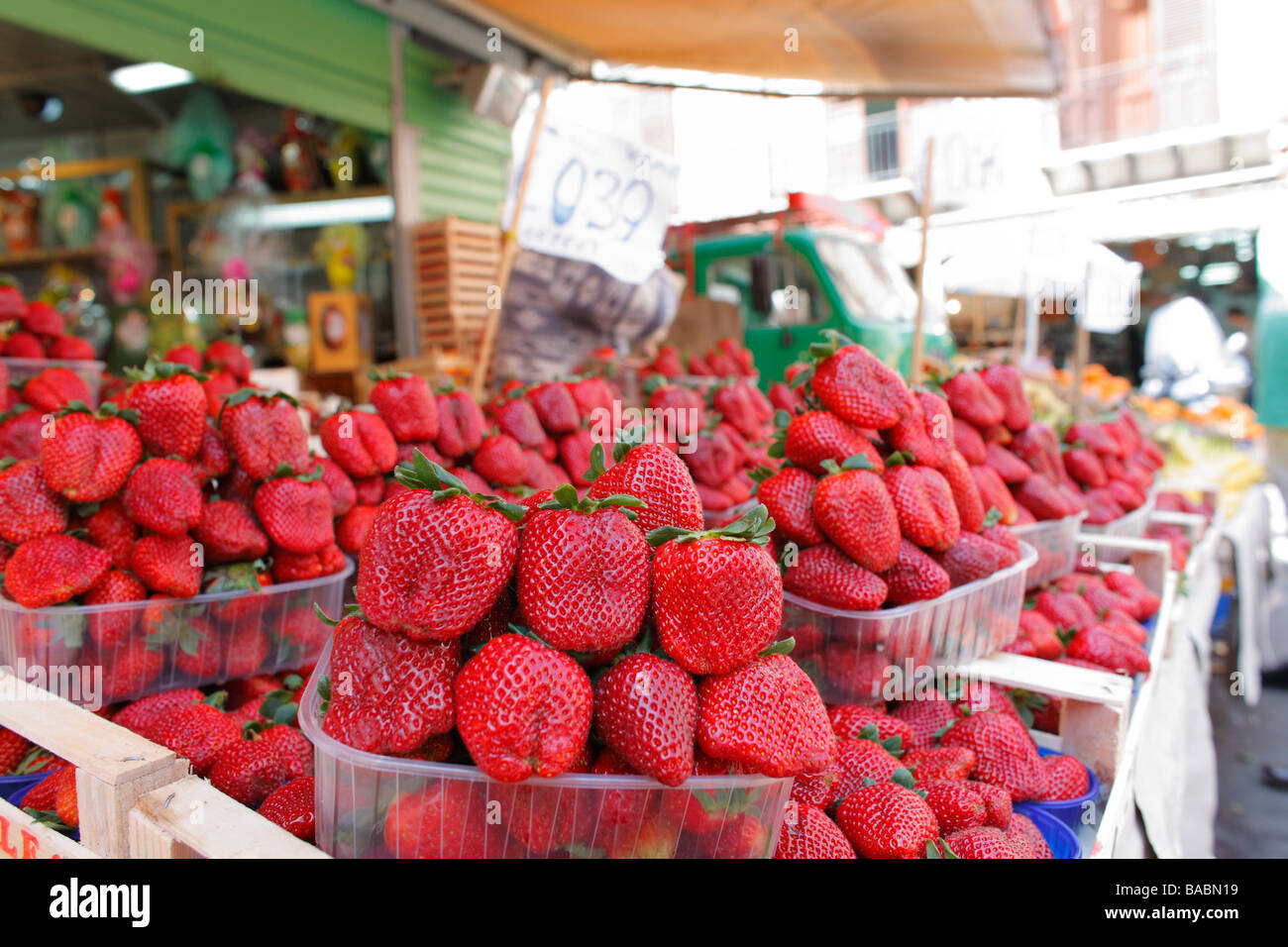 Bellaro Market, Palermo, Sicily, Italy Stock Photo - Alamy