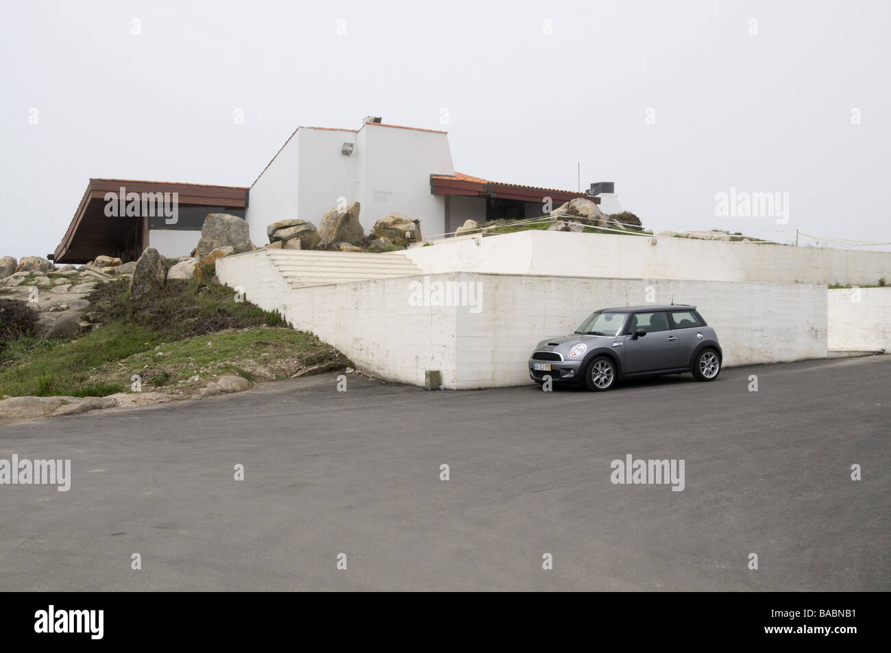 Boa Nova Tea House in Leça da Palmeira close to Porto, Portugal Stock ...
