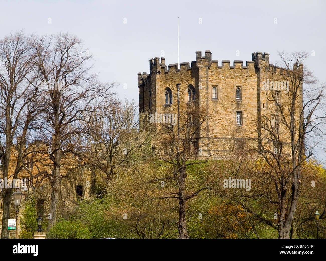 A view of Durham Castle, North East England UK Stock Photo - Alamy