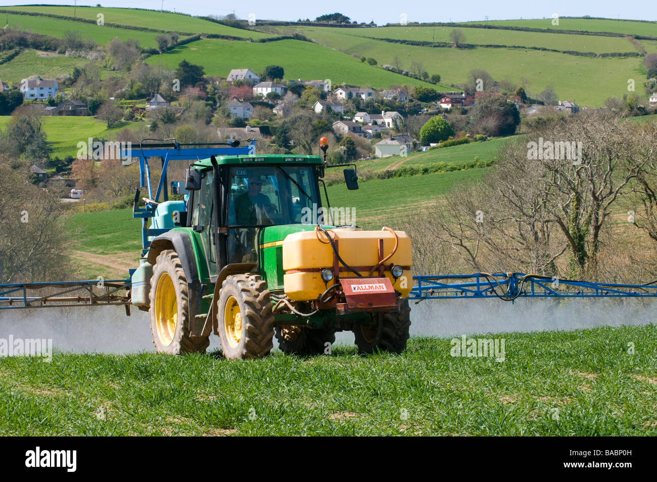 Crop spraying hi-res stock photography and images - Alamy