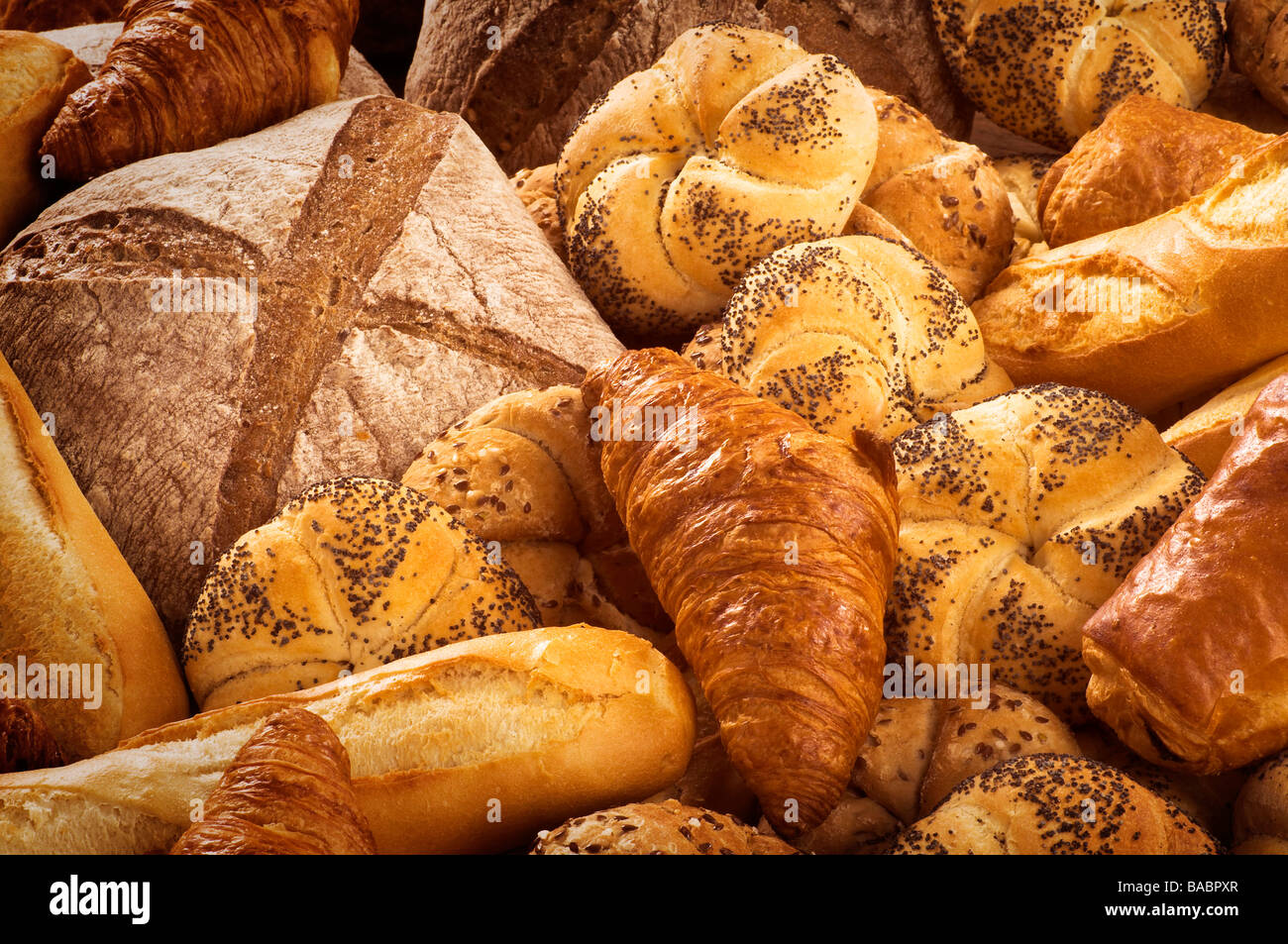 Variety of bread Stock Photo - Alamy