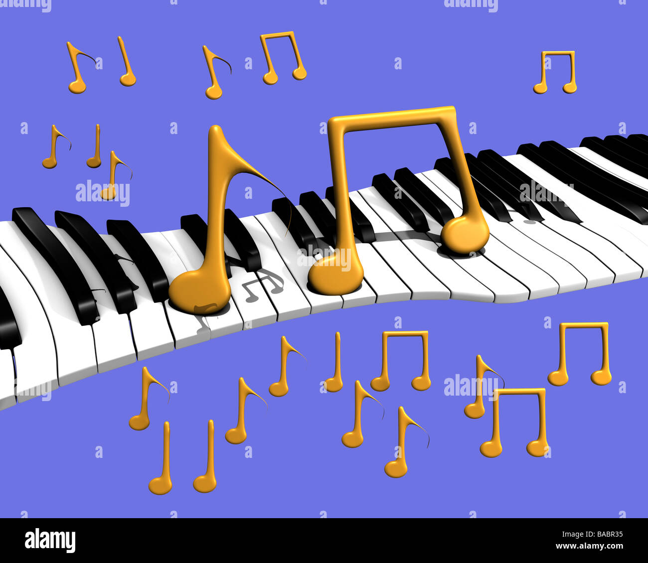 Dancing piano hi-res stock photography and images - Alamy