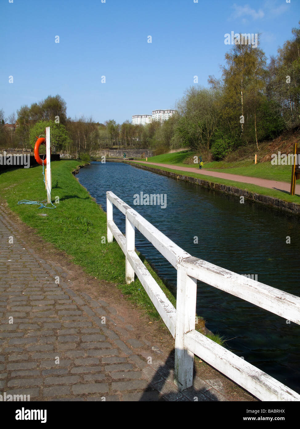 Canal Summerlee Museum Coatbridge Stock Photo - Alamy