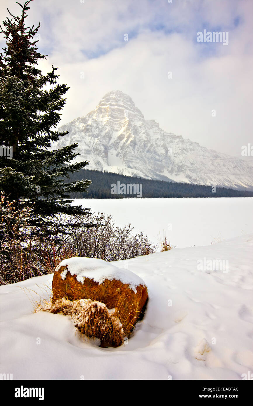 After snowfall mountains trees hi-res stock photography and images - Alamy