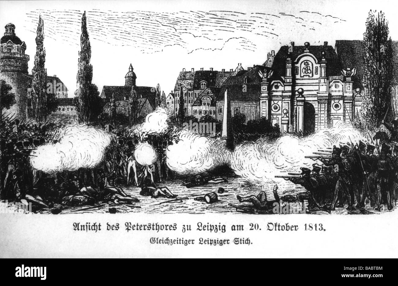 events, War of the Sixth Coalition 1812 - 1814, Battle of Leipzig 16 ...