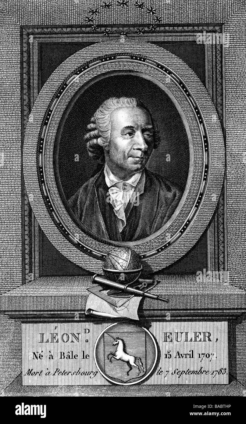 Leonhard Euler Stock Photos & Leonhard Euler Stock Images - Alamy