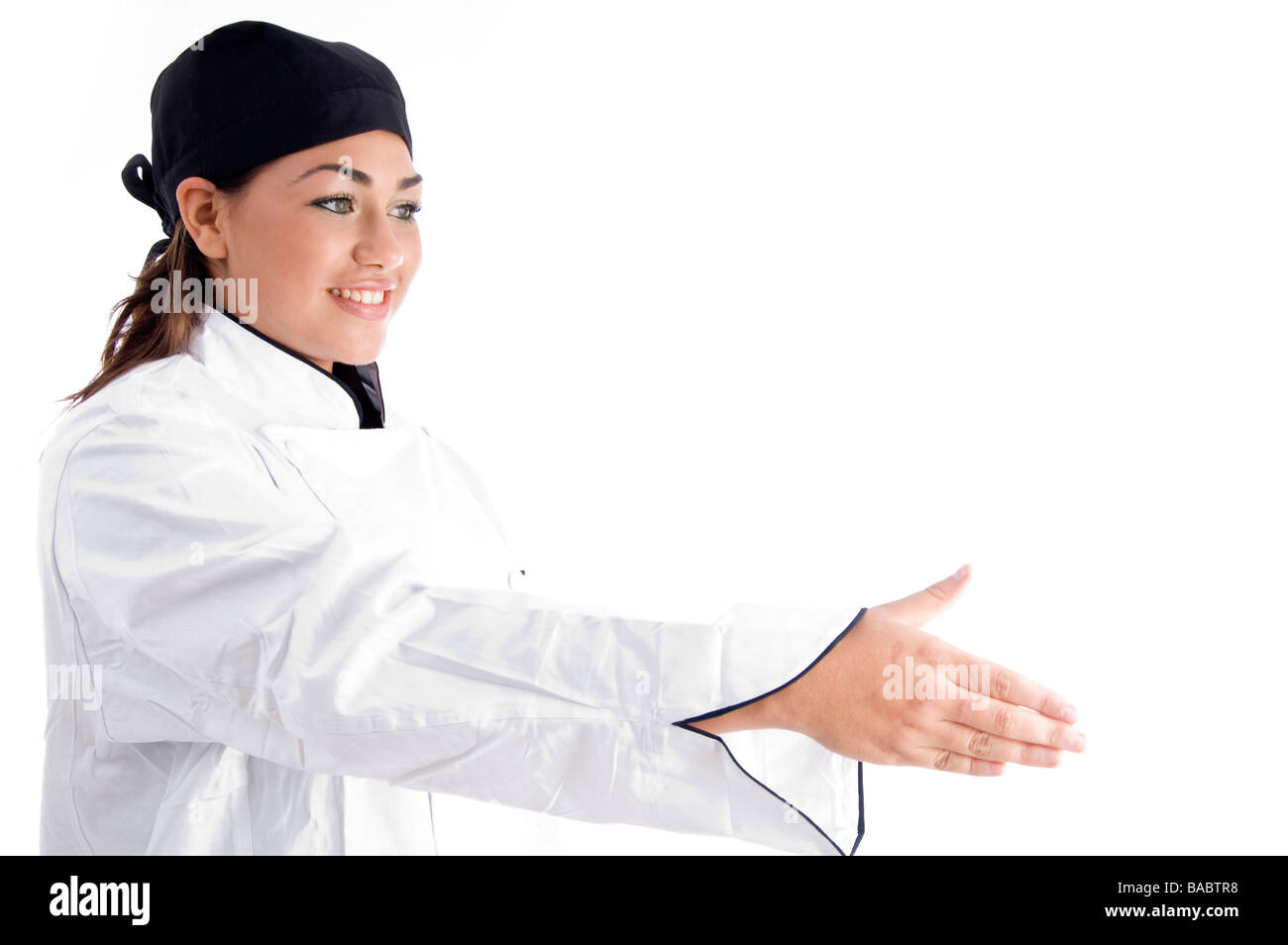 Beautiful Female Chef Cut Out Stock Images & Pictures - Alamy