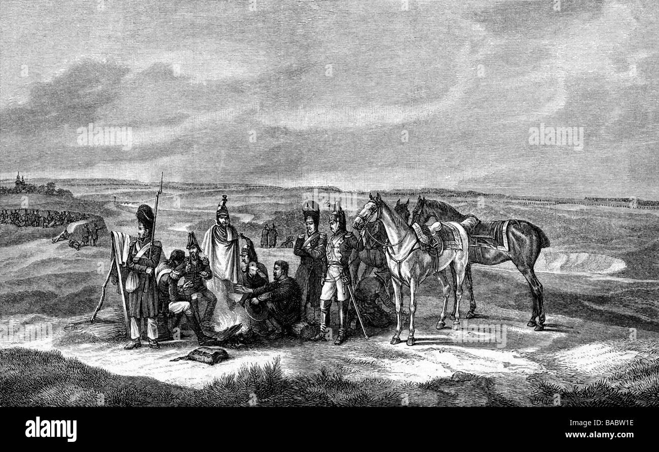 events, War of the Sixth Coalition 1812 - 1814, Russian campaign 1812 ...