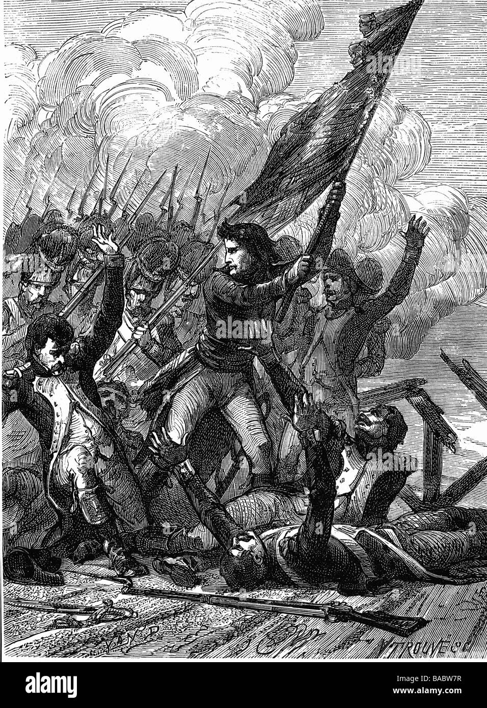 events, War of the First Coalition 1792 - 1797, Battle of Arcole, 15 ...