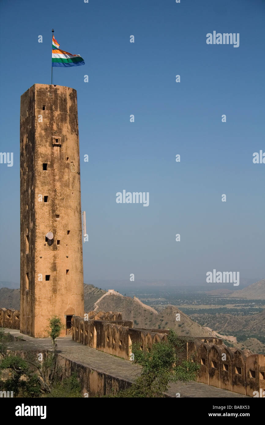 Watchtower at Jaigarh fort, Jaipur Stock Photo - Alamy