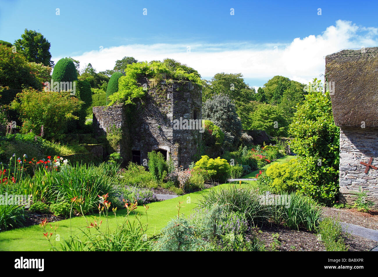 The Garden House at Buckland Monachorum, Devon, England, UK Stock Photo ...