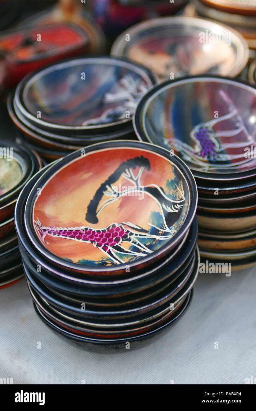 Handmade handycraft for sale at a market in Pretoria, South Africa ...