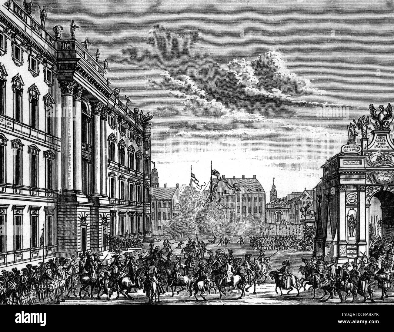 Frederick castle Black and White Stock Photos & Images - Alamy