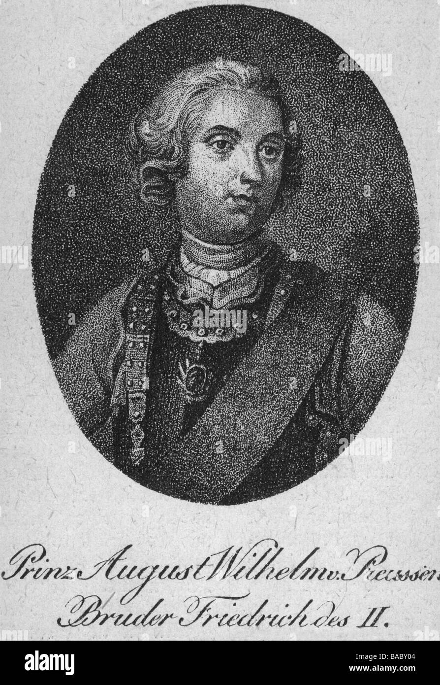 Prince august wilhelm prussia hi-res stock photography and images - Alamy