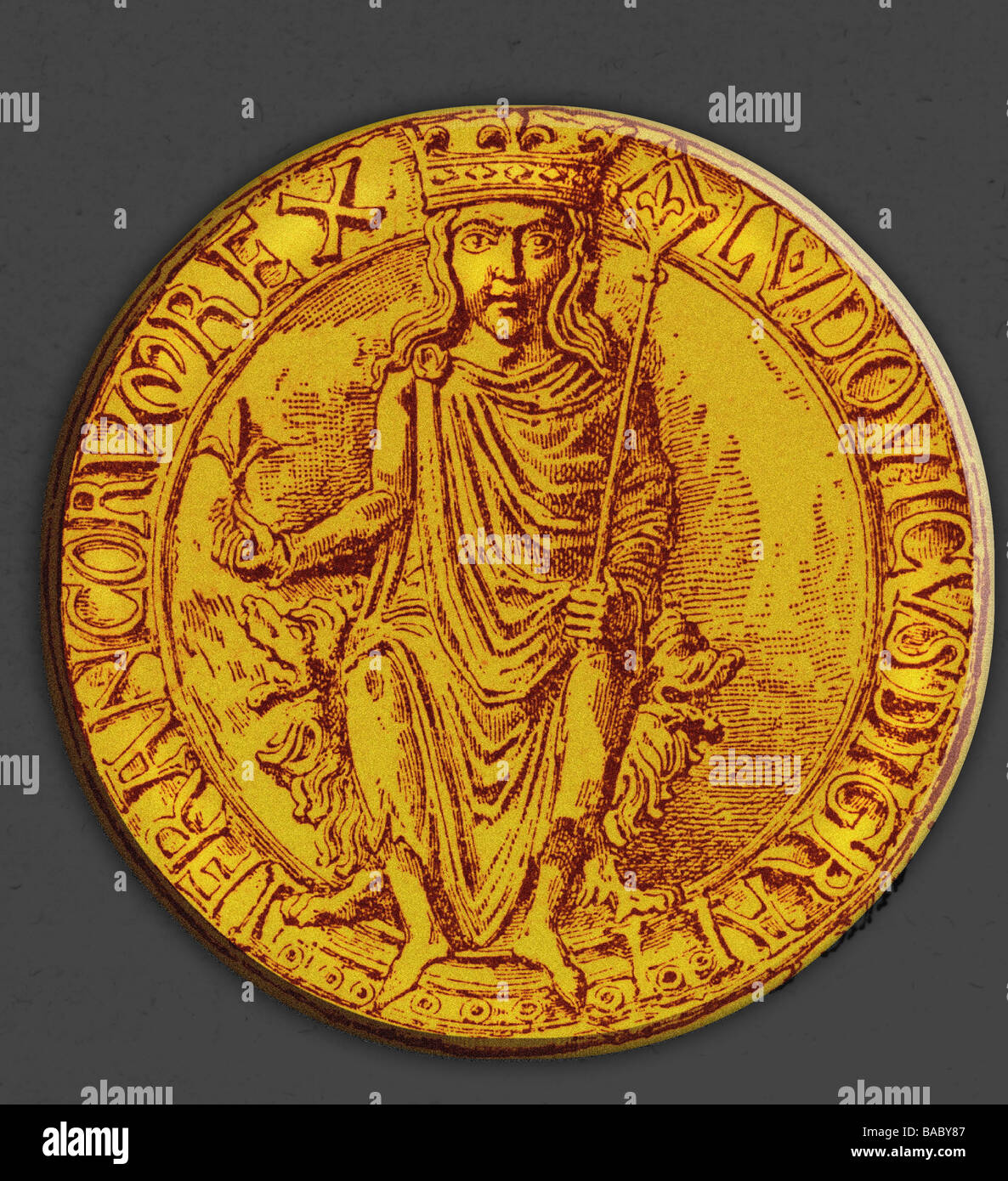 Louis vii le jeune hi-res stock photography and images - Alamy