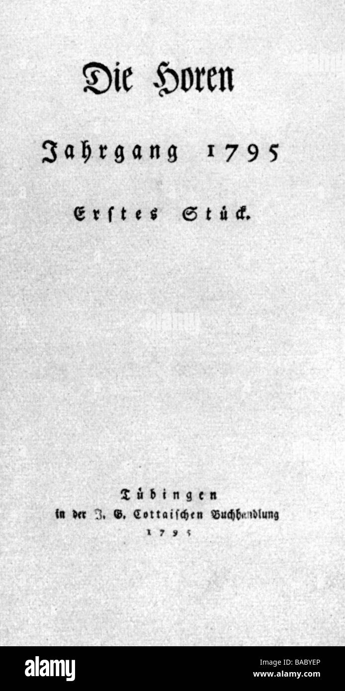 Die horen hi-res stock photography and images - Alamy