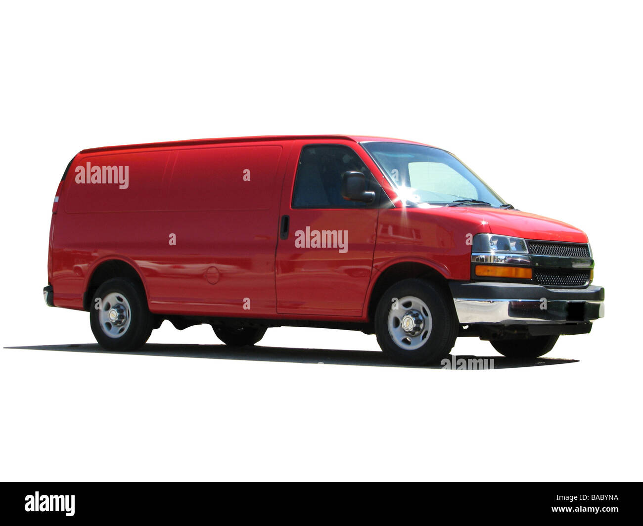 Delivery vans Cut Out Stock Images & Pictures - Alamy