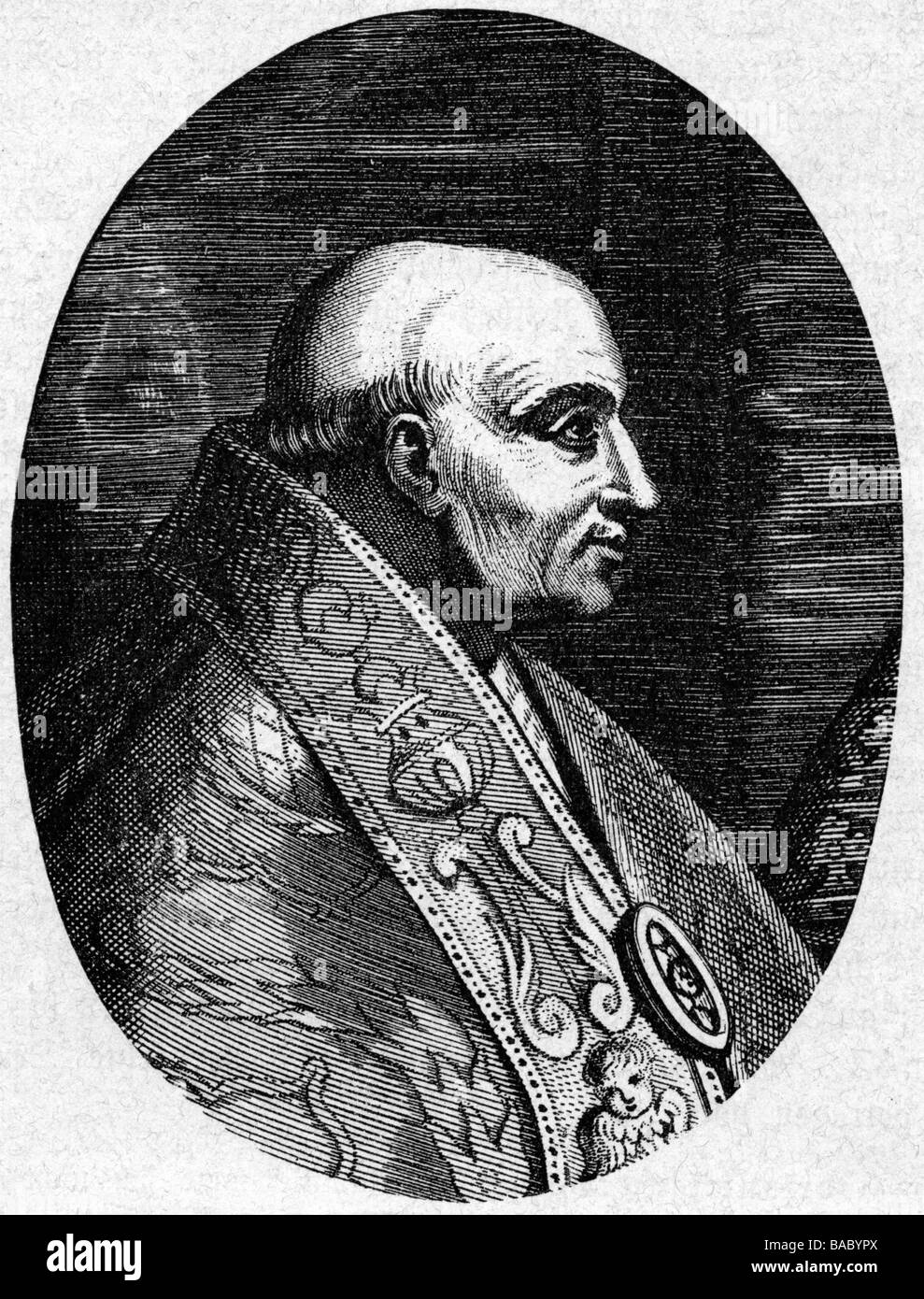 Engraving of pope adrian vi hi-res stock photography and images - Alamy