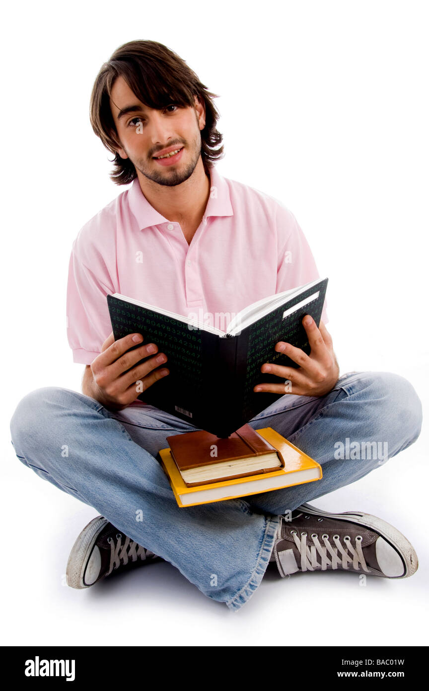 young student busy in studying Stock Photo - Alamy
