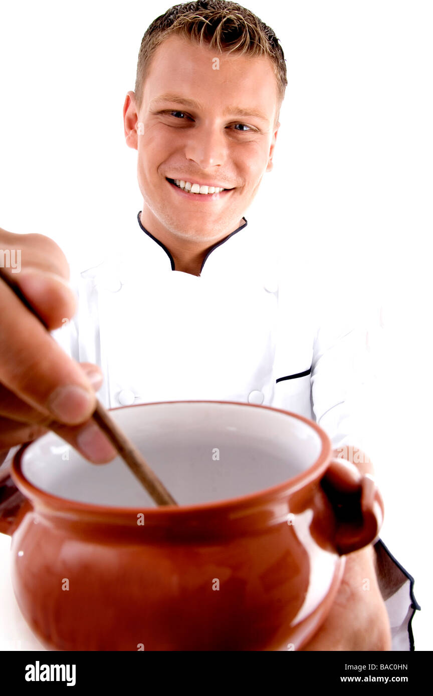 Cooking pose hi-res stock photography and images - Alamy