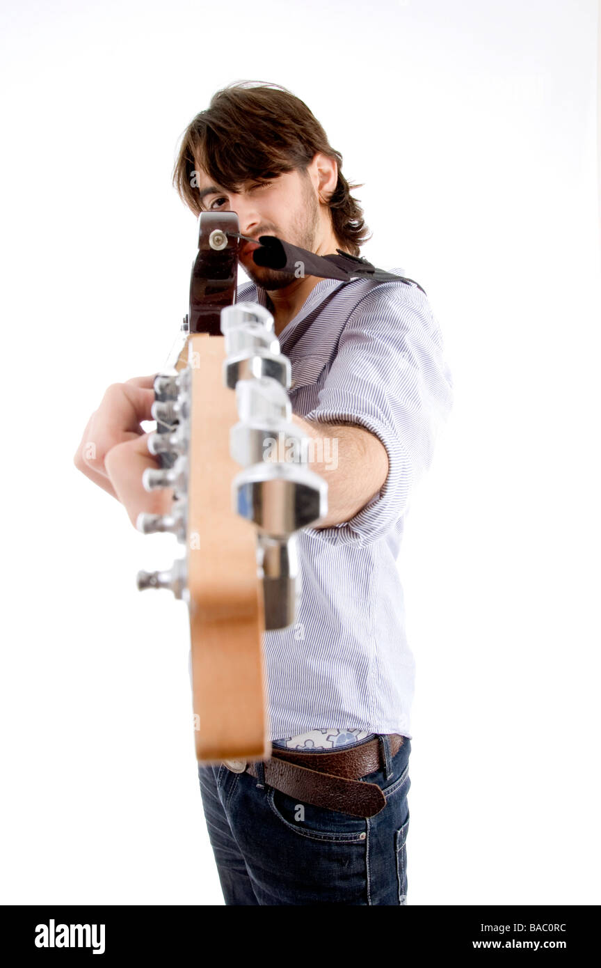 Gun guitar hi-res stock photography and images - Alamy