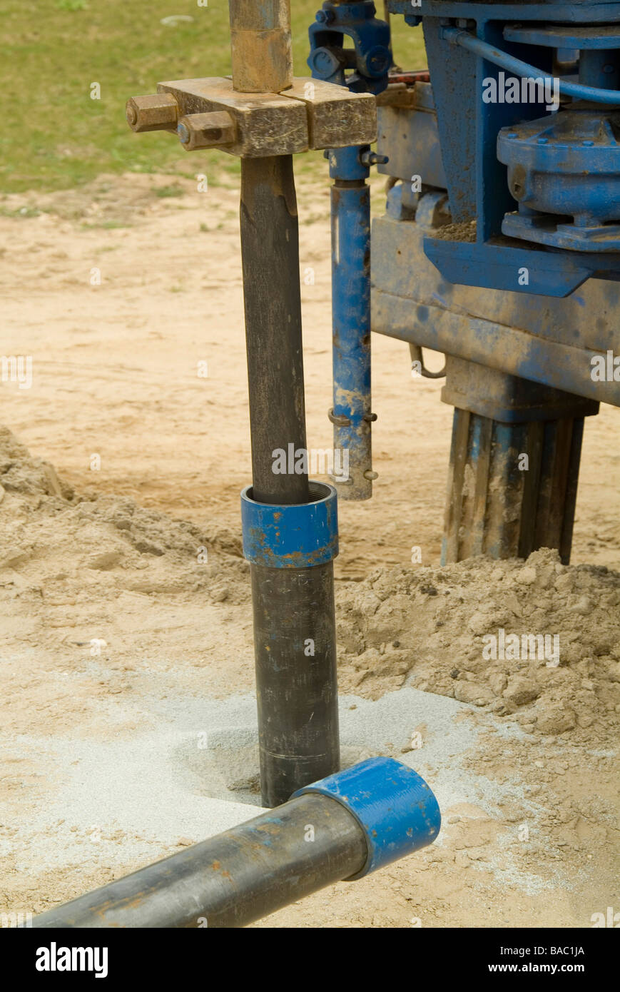 water well drilling Stock Photo - Alamy