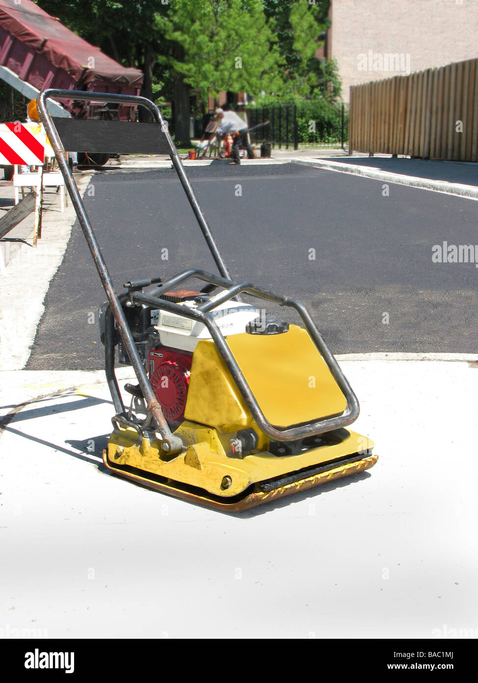 Asphalt tamper hi-res stock photography and images - Alamy