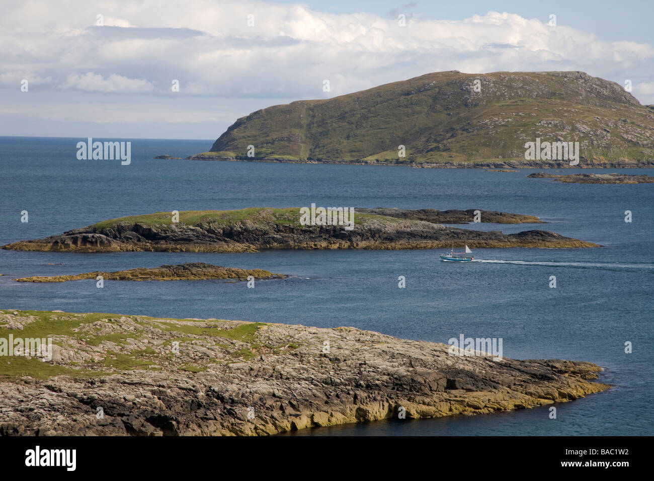 Vatersay bay beach hebrides hi-res stock photography and images - Alamy
