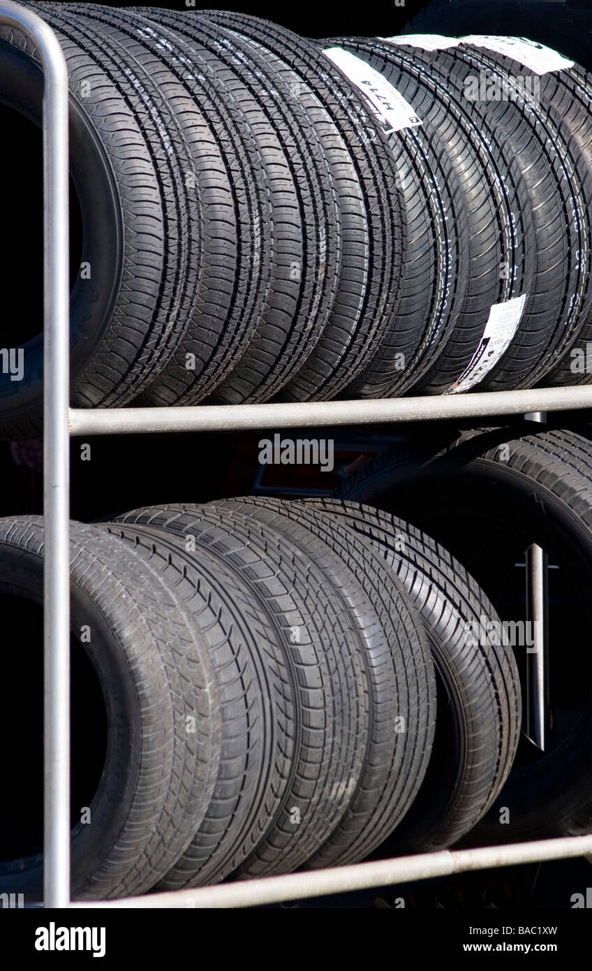 Recap tires hi-res stock photography and images - Alamy