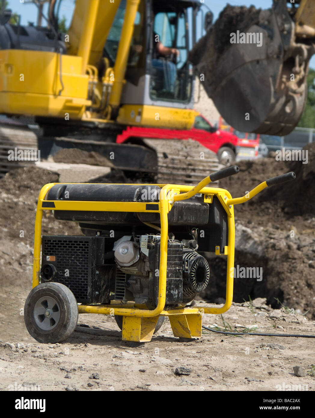 Portable generators hi-res stock photography and images - Alamy