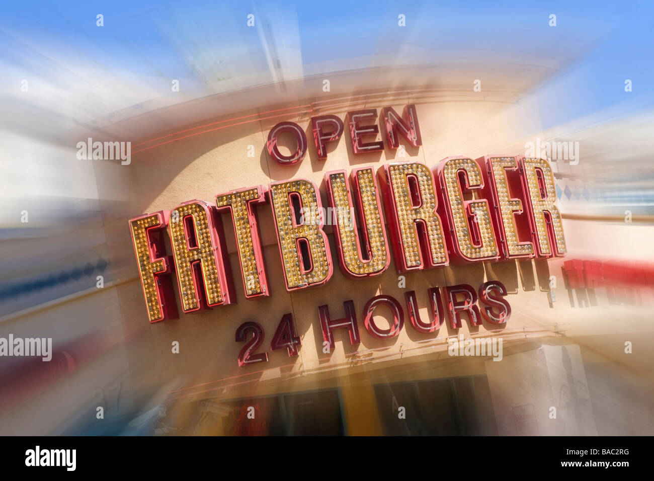 Fatburger restaurant hi-res stock photography and images - Alamy