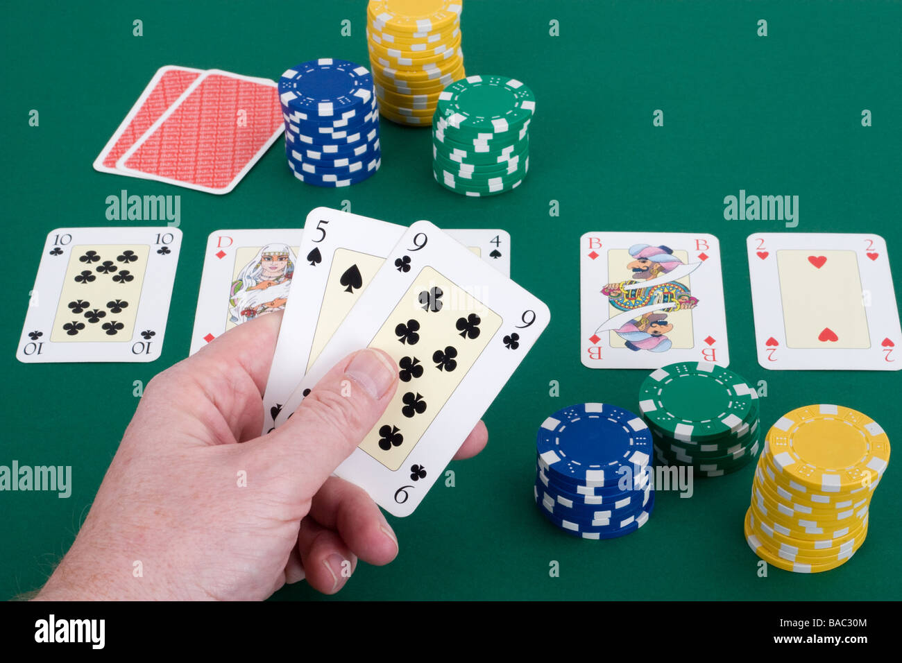 A card is missing Stock Photo - Alamy