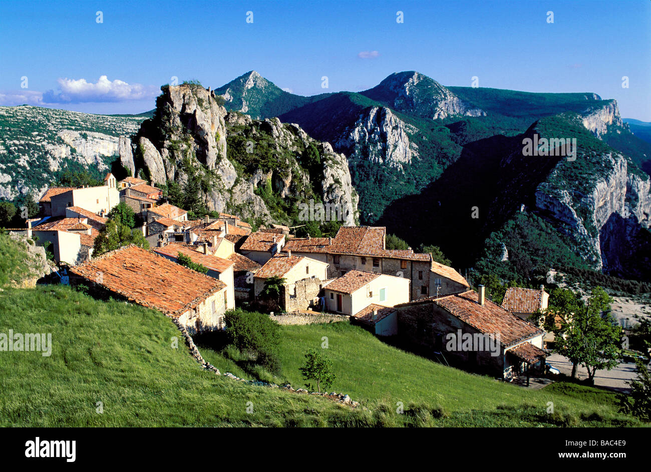Village rougon verdon verdon regional hi-res stock photography and ...