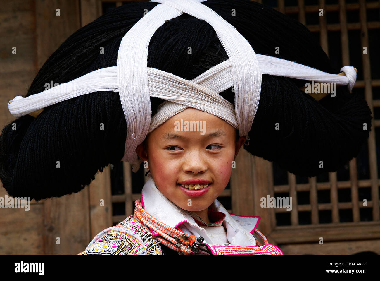 Long horn miao girl hi-res stock photography and images - Alamy