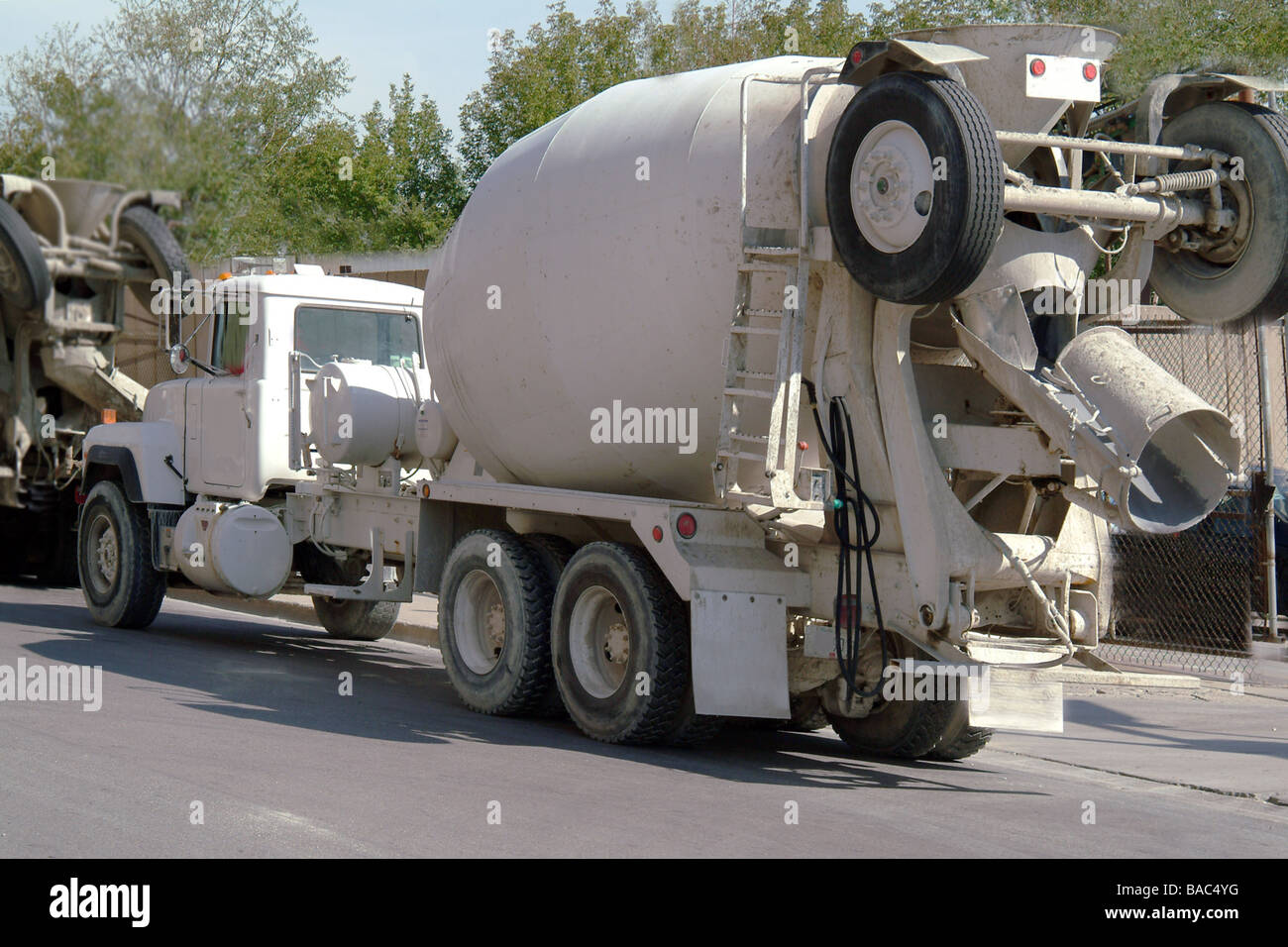 Ready mixed concrete trucks hi-res stock photography and images - Alamy