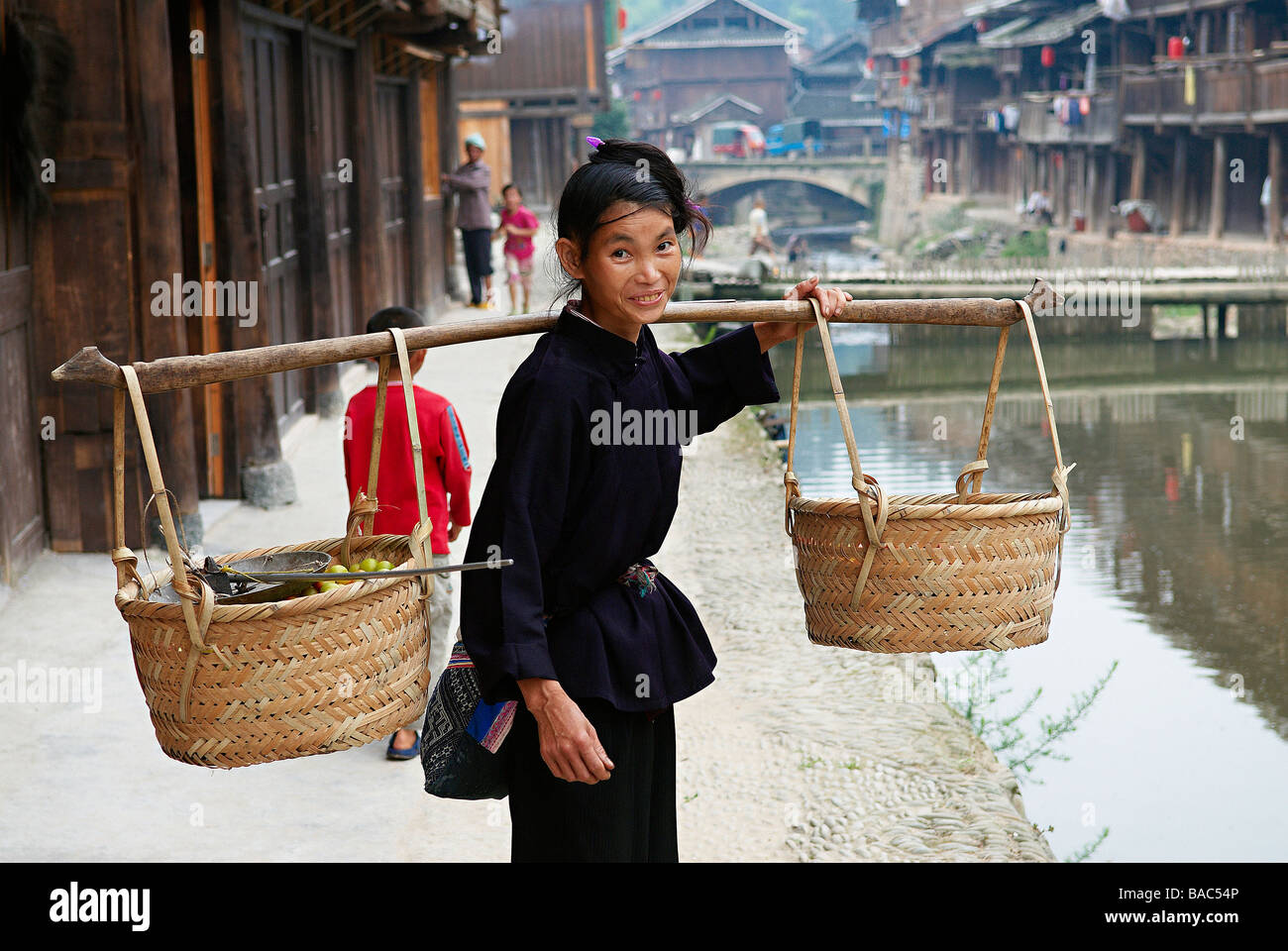 China, Guizhou Province, Dong village of Zhaoxing Stock Photo - Alamy