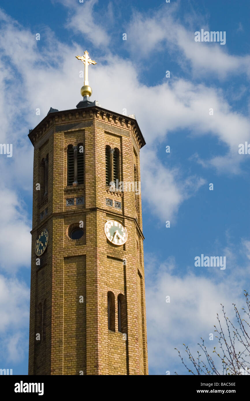 Church steeple steeple and building walls hi-res stock photography and ...