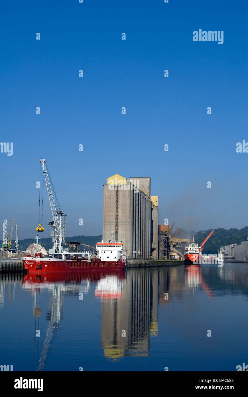 France, Seine Maritime, Rouen, Port authority of Rouen Stock Photo - Alamy