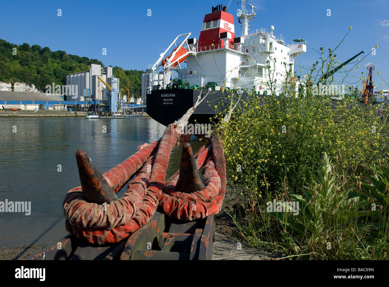 France, Seine Maritime, Rouen, Port authority of Rouen Stock Photo - Alamy